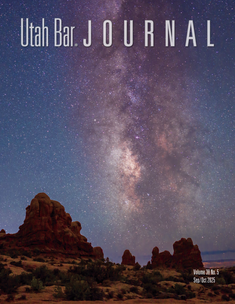 Utah Bar Journal – Utah State Bar